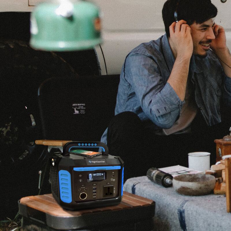 NightSearcher GenZero 500W Portable Power Station – CamperNation